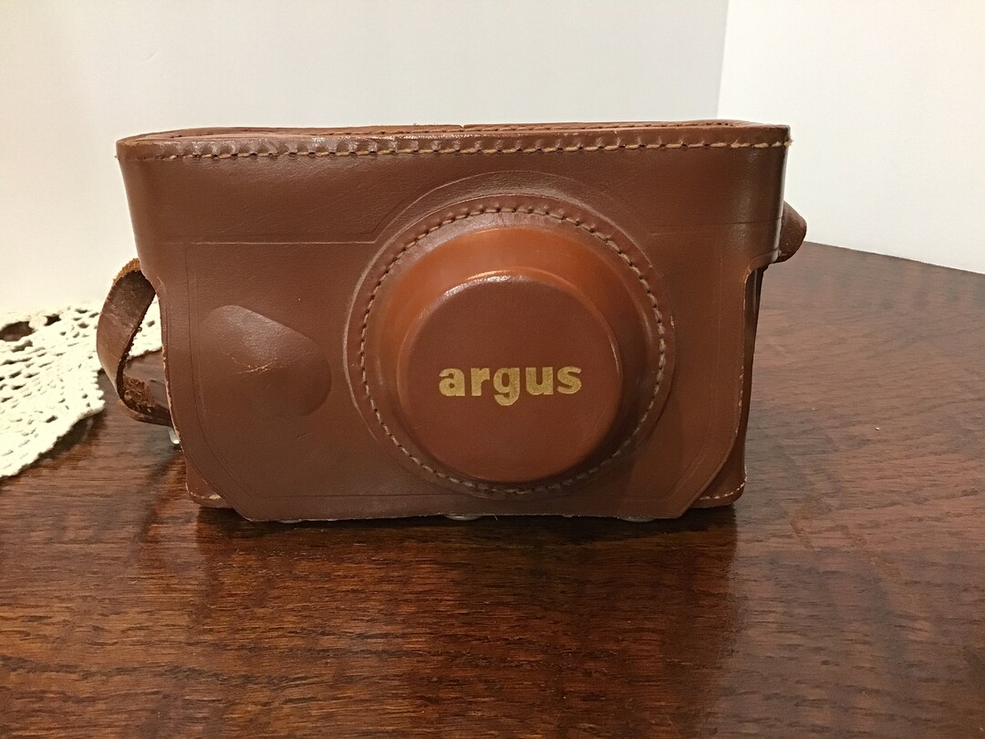 Argus 50mm Rangefinder Camera Vintage Camera With Leather Case ...