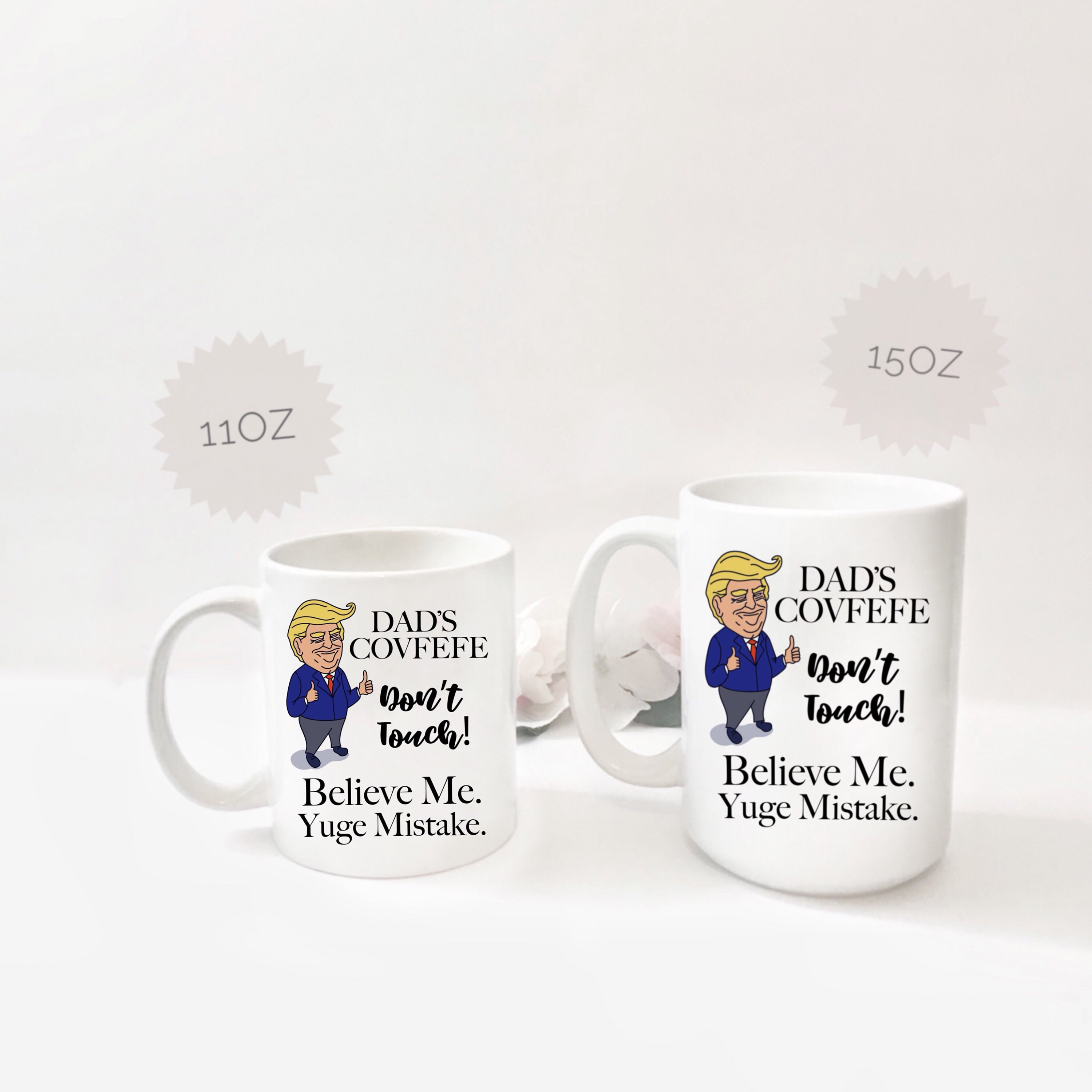 Trump Mug Funny Trump Mug Covfefe Mug Gift For Dad Donald | Etsy