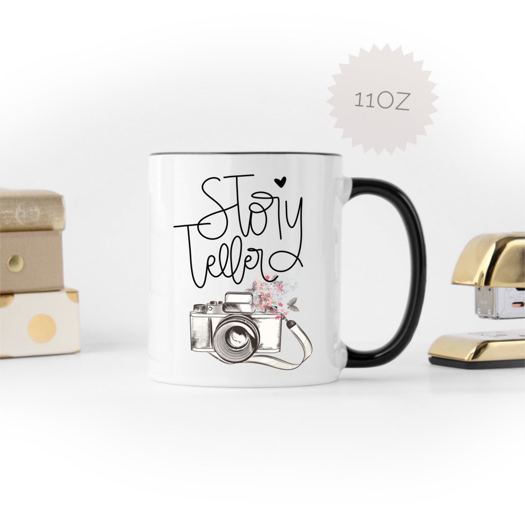 Photography Mug Gift for Photographer Story Teller Gift for Wedding ...