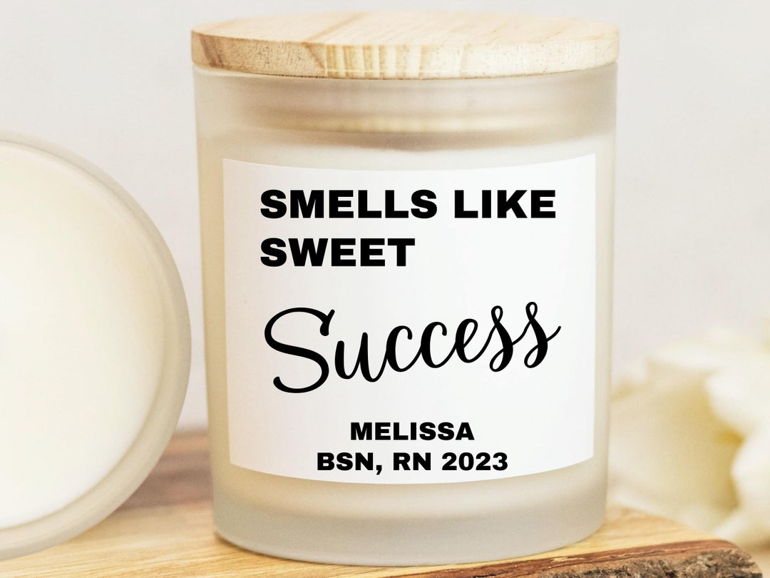 BSN Graduation Gift for Her, Personalized BSN Gift, BSN Grad Candle ...