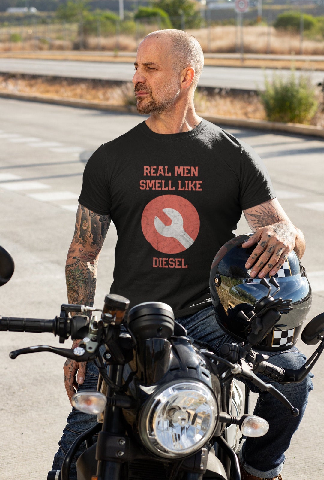 Real Men Shirt Funny Father Day Gift, Mechanic Dad Shirt, Mens Clothing ...