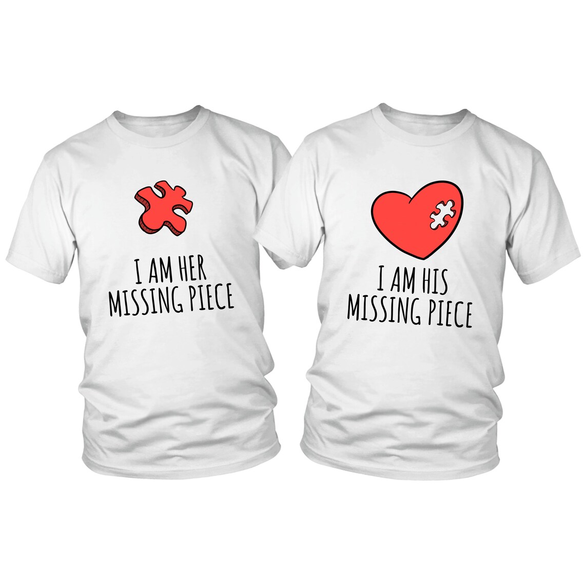 Cute Matching Boyfriend and Girlfriend Shirts Matching - Etsy UK