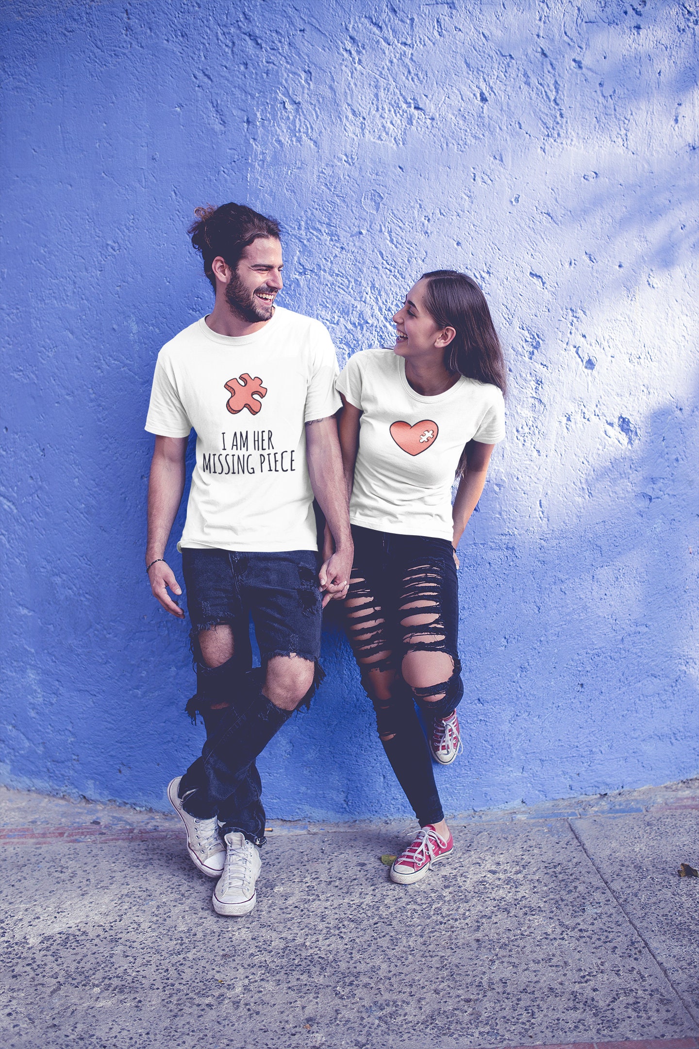 Cute Matching Boyfriend and Girlfriend Shirts Matching - Etsy UK