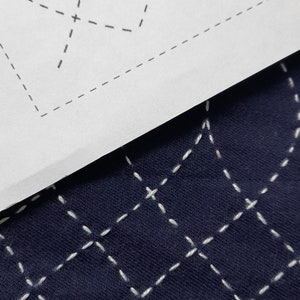 Japanese Sashiko Pattern Set of 3 JPG Files, Instant Download Digital ...