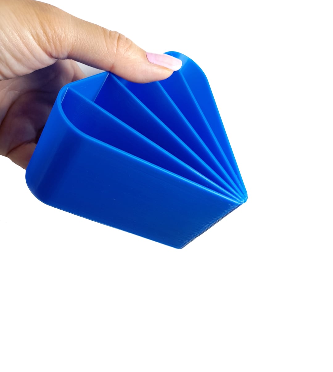 Split Pour Cup 5 SLOT (4oz-28oz). Blue Split Pouring Cup for Acrylic ...