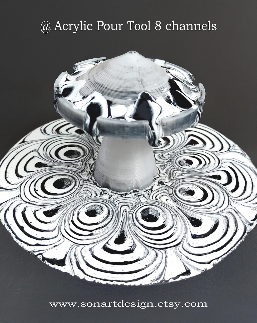 Acrylic Pour Tool From 3 to 14 Channels/ Pouring Painting /resin Art - Etsy