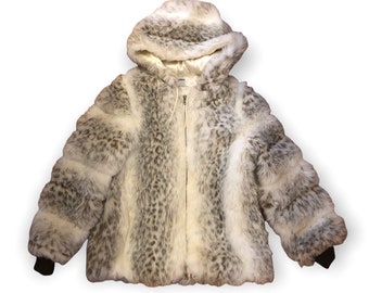 Snow Leopard Coat - Etsy
