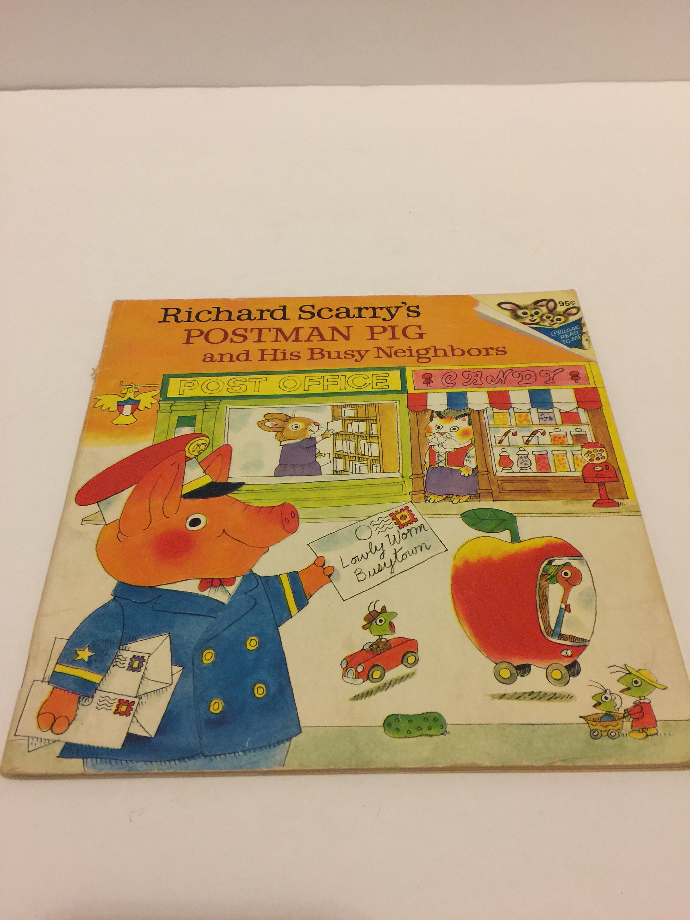 Richard Scarry's Postman Pig and His Busy Neighbors 1978 - Etsy