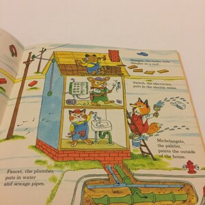 Richard Scarry's Postman Pig and His Busy Neighbors 1978 - Etsy