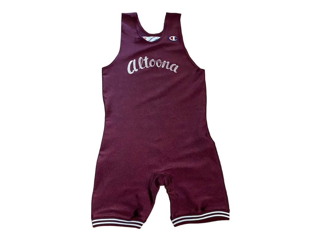 Vintage 1970’s Champion Wrestling Singlet Altoona Pennsylvania Medium ...