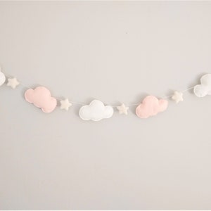 Instant PDF Sewing Pattern- White Cloud Garland - Felt Pattern to Make ...