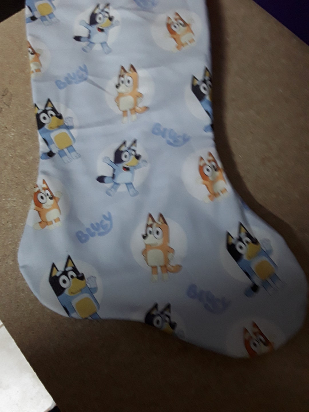 Bluey Stocking, , Free Shipping - Etsy