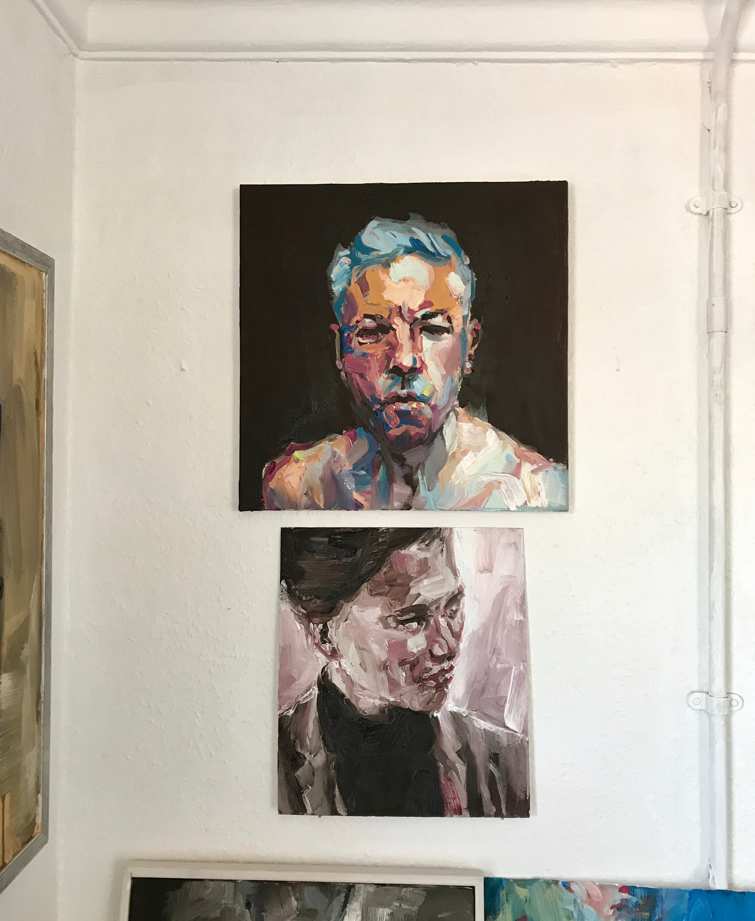 Original Oil Painting: Mr Blunt, Interior Decor, Collector's Item, Fine ...