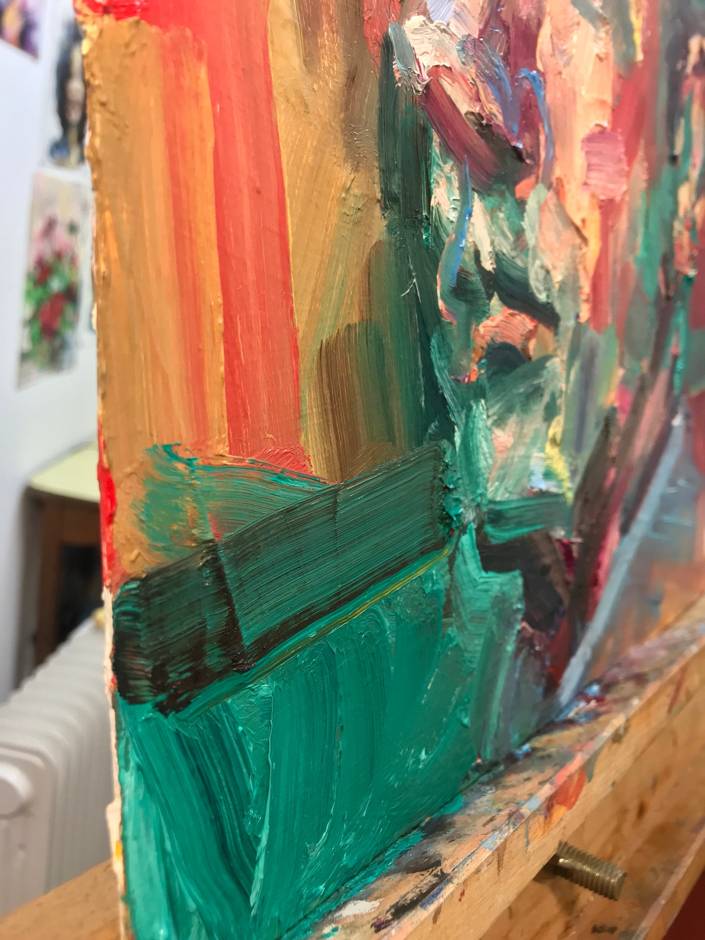 Oil Painting: New Mirror Test 3, Interior Decor, Collector's Item, Fine ...