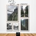 Winter Cabin Snowy Print Wood Mountain Hut Forest Snow Nordic - Etsy