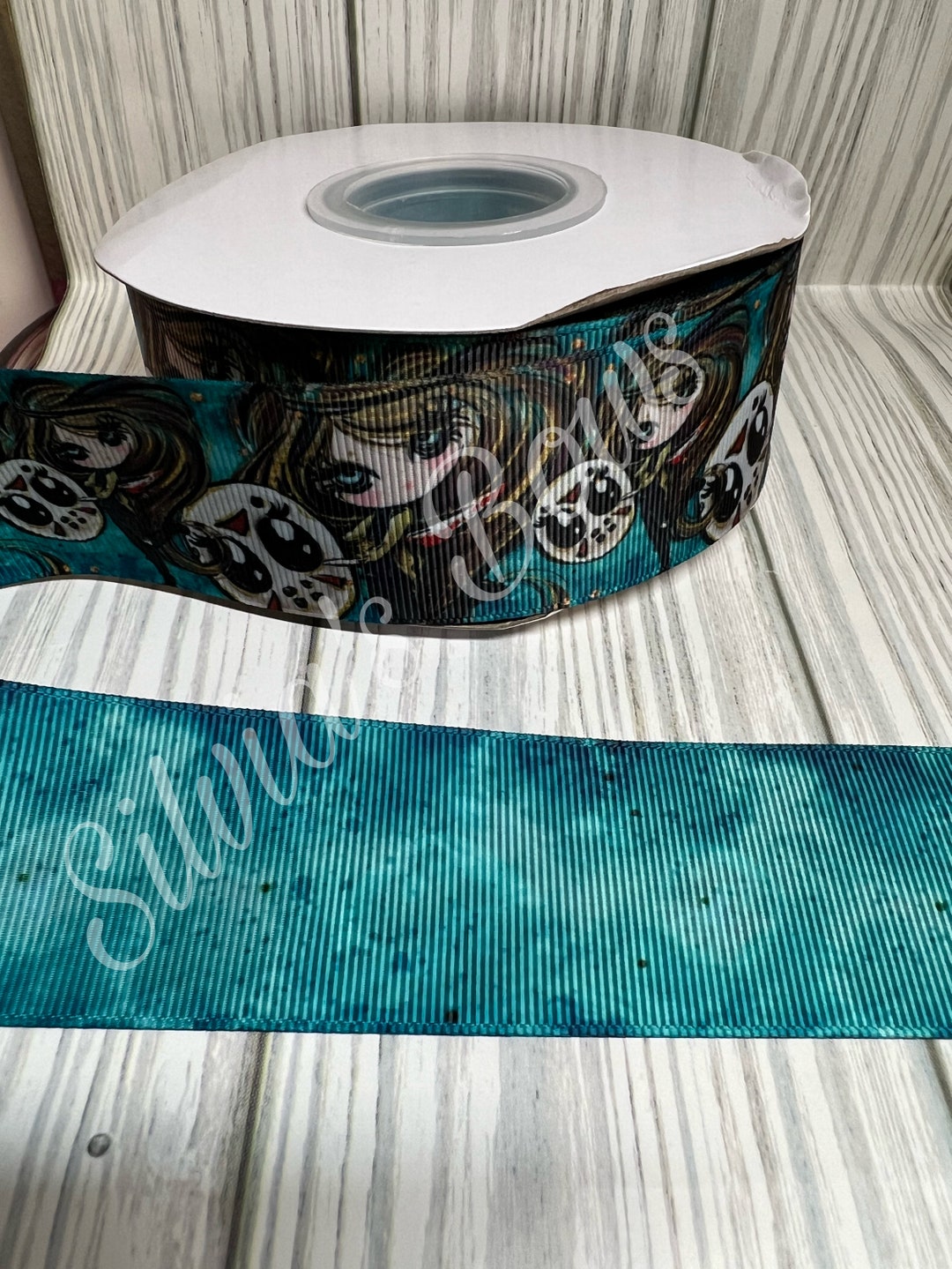 1.5 Horror Ribbon, Halloween Ribbon, High Quality Ribbon, Grosgrain ...