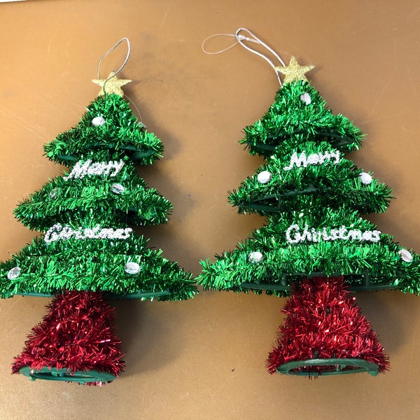 Tinsel Tree - Etsy