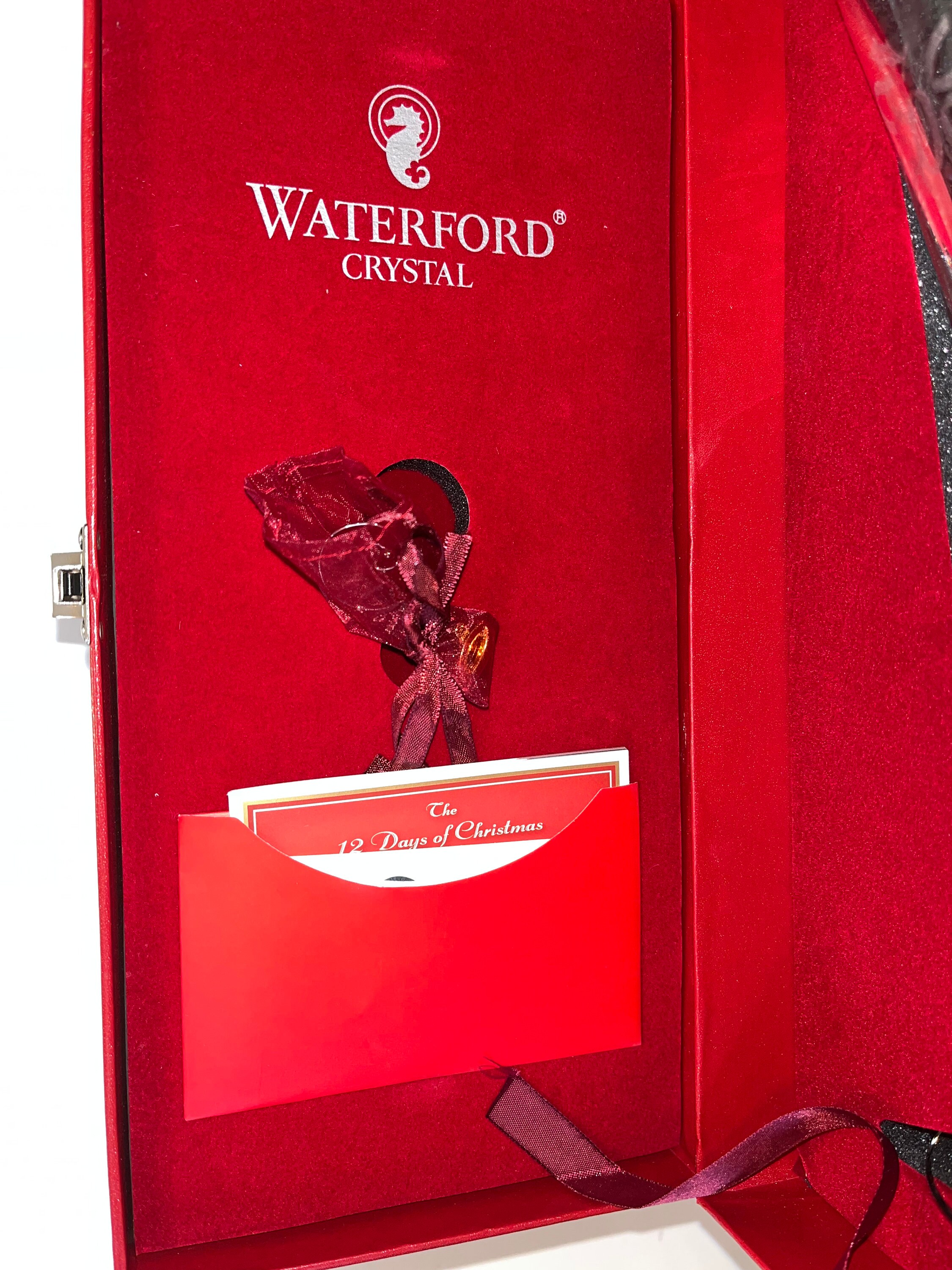 Waterford 3 French Hens Champagne, Vintage Waterford 12 Days of ...