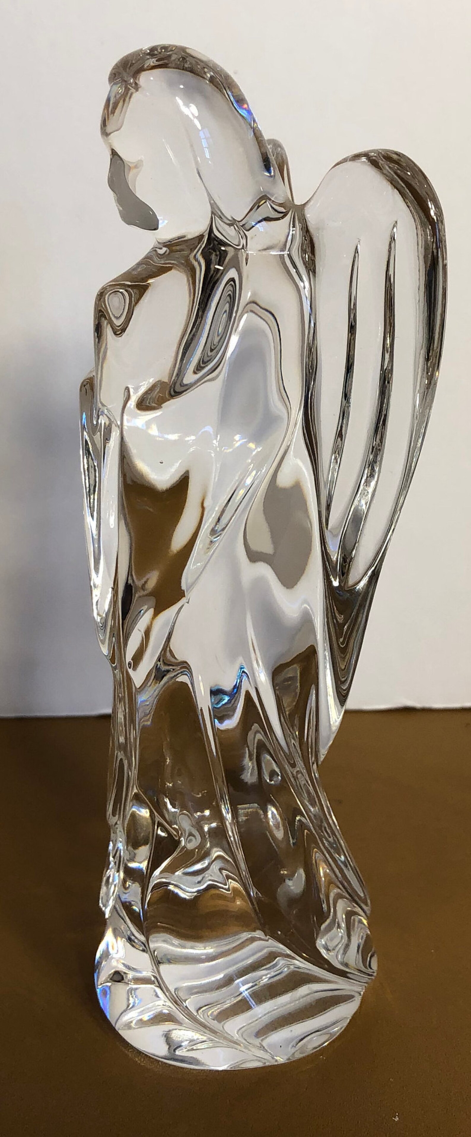 Vintage Waterford Crystal Praying Angel, Waterford Angel Figure, Signed ...