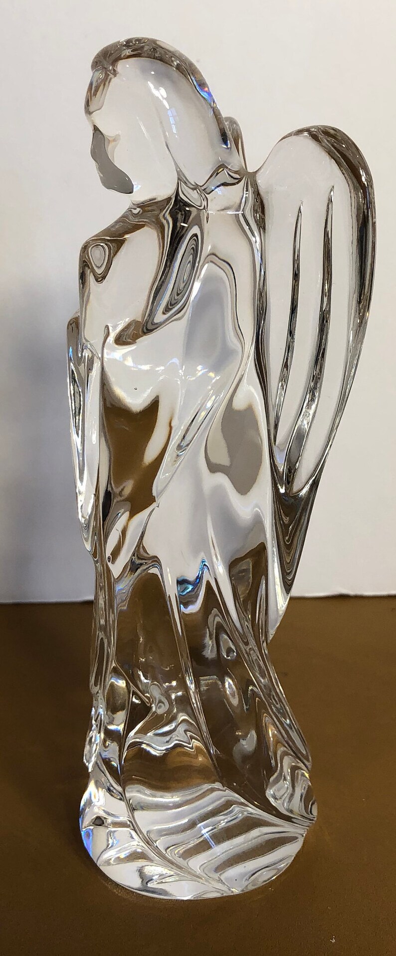 Vintage Waterford Crystal Praying Angel, Waterford Angel Figure, Signed ...