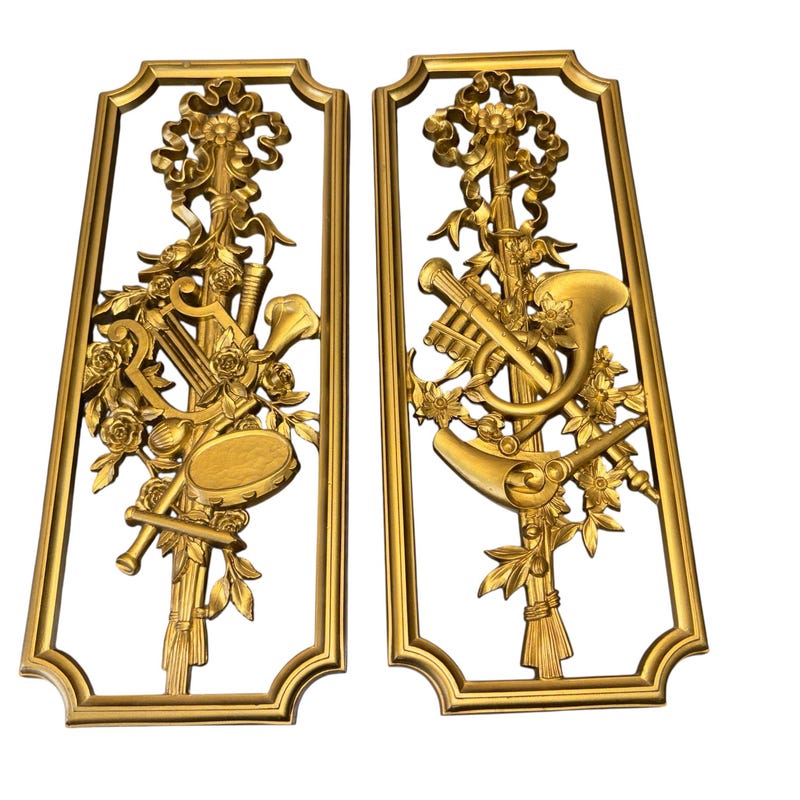 Wall Plaque Homco Decor - Etsy