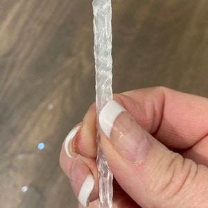 12 Glow in the Dark Icicle Ornaments, 5 1/2" Shatterproof Icicle Ornaments, 12 Clear Twisted ...