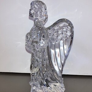 Vintage Waterford Crystal Praying Angel, Signed Waterford Nativity ...