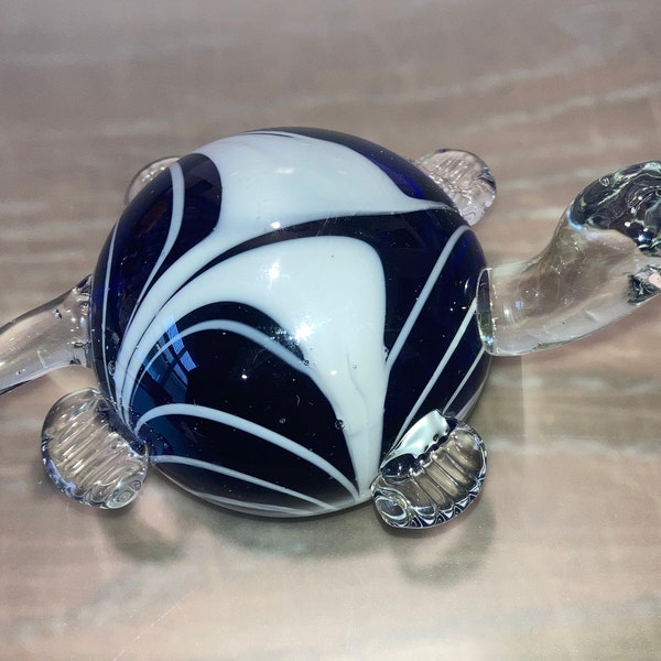 Blown Glass Turtle - Etsy