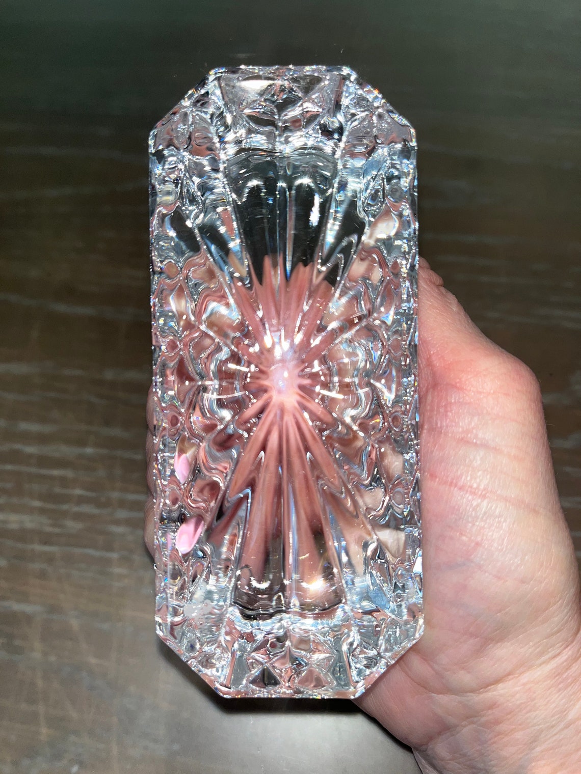 Waterford Crystal Business Card Holder, Waterford Westover Diamond ...