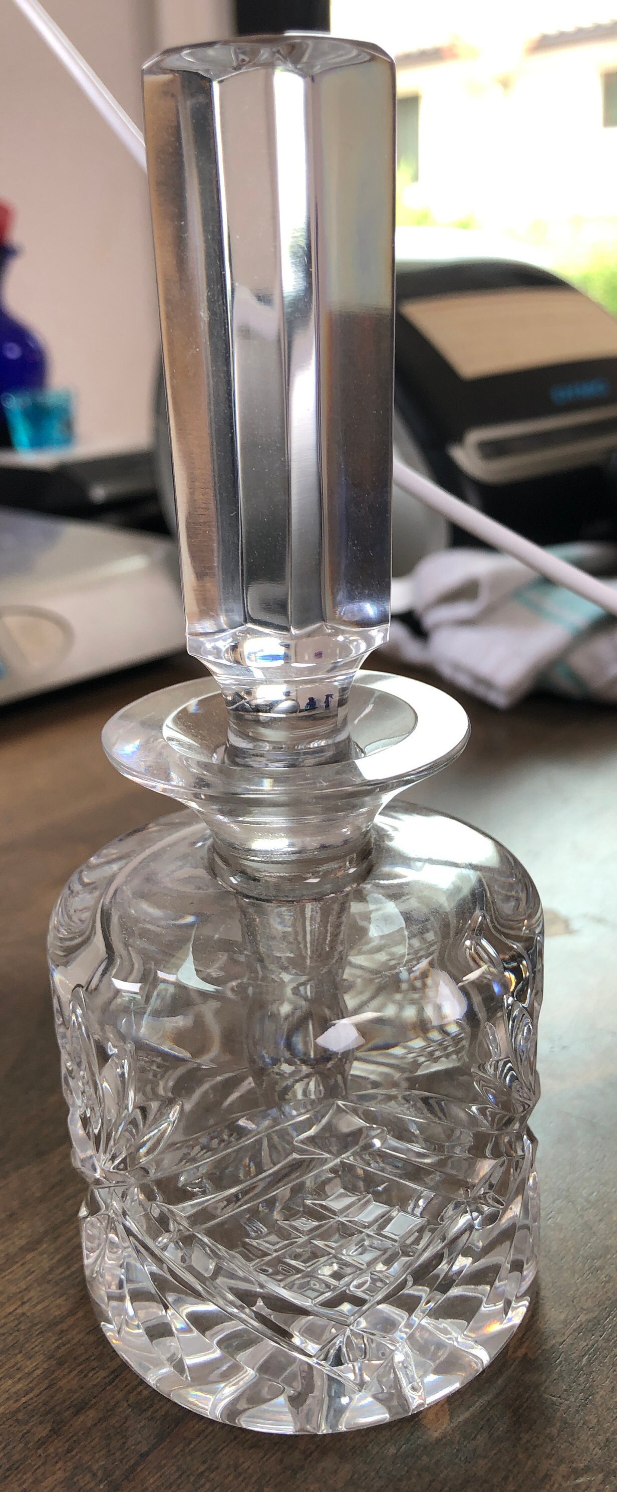 Vintage Crystal Perfume Bottle Vintage Cut Crystal Perfume - Etsy