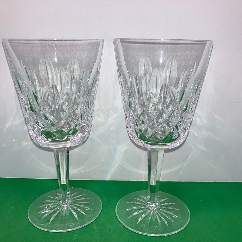 Water Goblets - Etsy