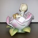 Vintage Lefton Rose Baby With Organ, Lefton Japan Rose Musical Figure ...