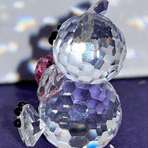 Mini Crystal Teddy Bear, Crystal Teddy Bear Pink Heart Figure, Teddy ...