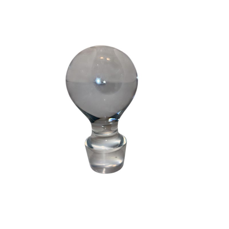 Perfume Stopper Round Glass - Etsy