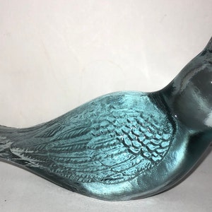 Fenton Teal Tint Cardinal Bird, Vintage Signed Fenton Glass Cardinal ...