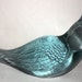 Fenton Teal Tint Cardinal Bird, Vintage Signed Fenton Glass Cardinal ...
