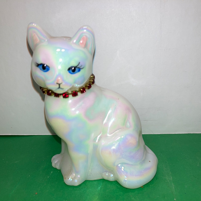 Fenton Cat - Etsy