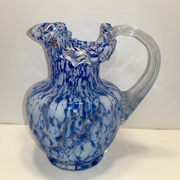 Fenton Coin Dot Pitchers - Etsy