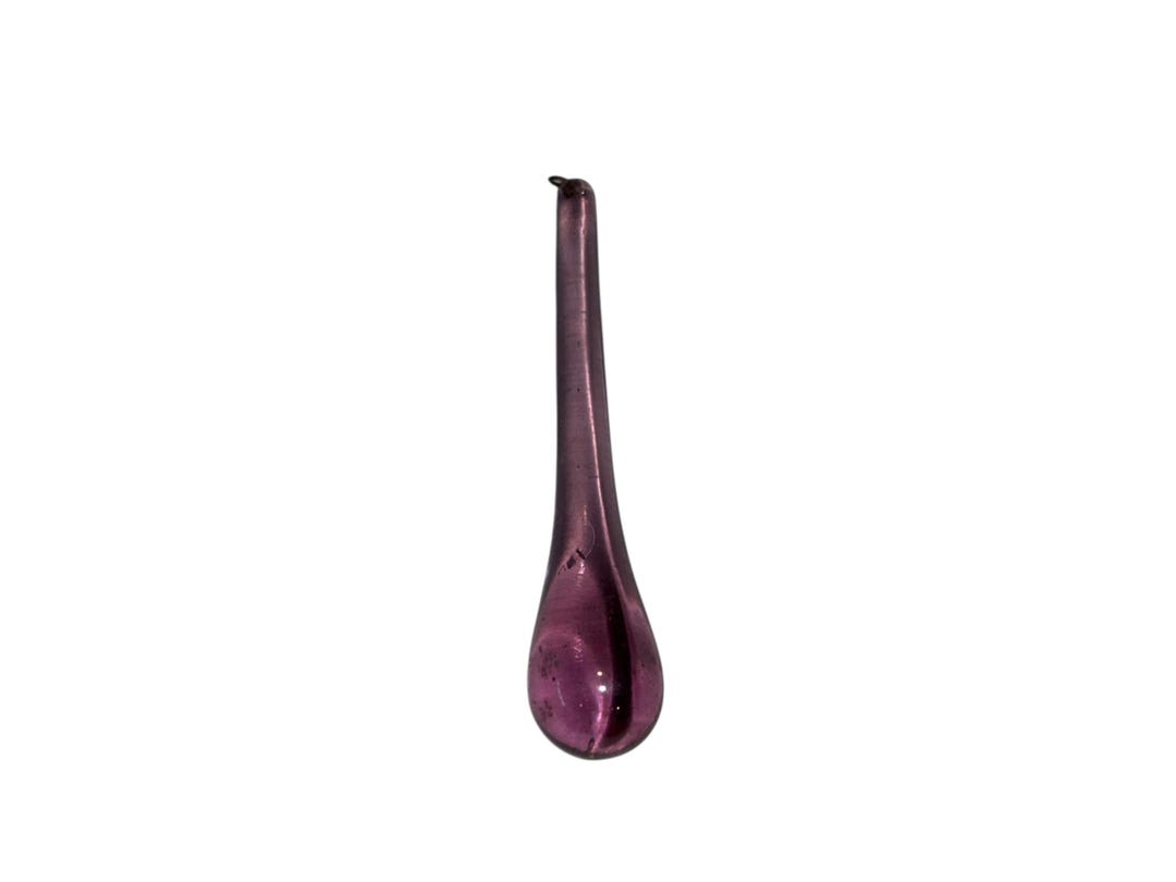 Vintage Purple Teardrop Prism, Purple 2 1/2" Teardrop, Amethyst ...