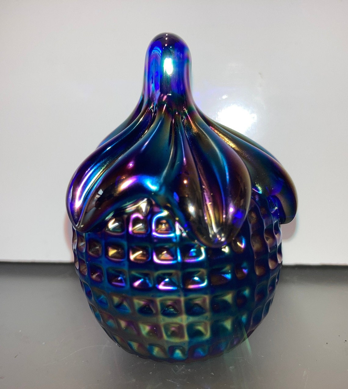 Gibson Art Glass Paper Weight, Signed Gibson Strawberry, Gibson Art ...