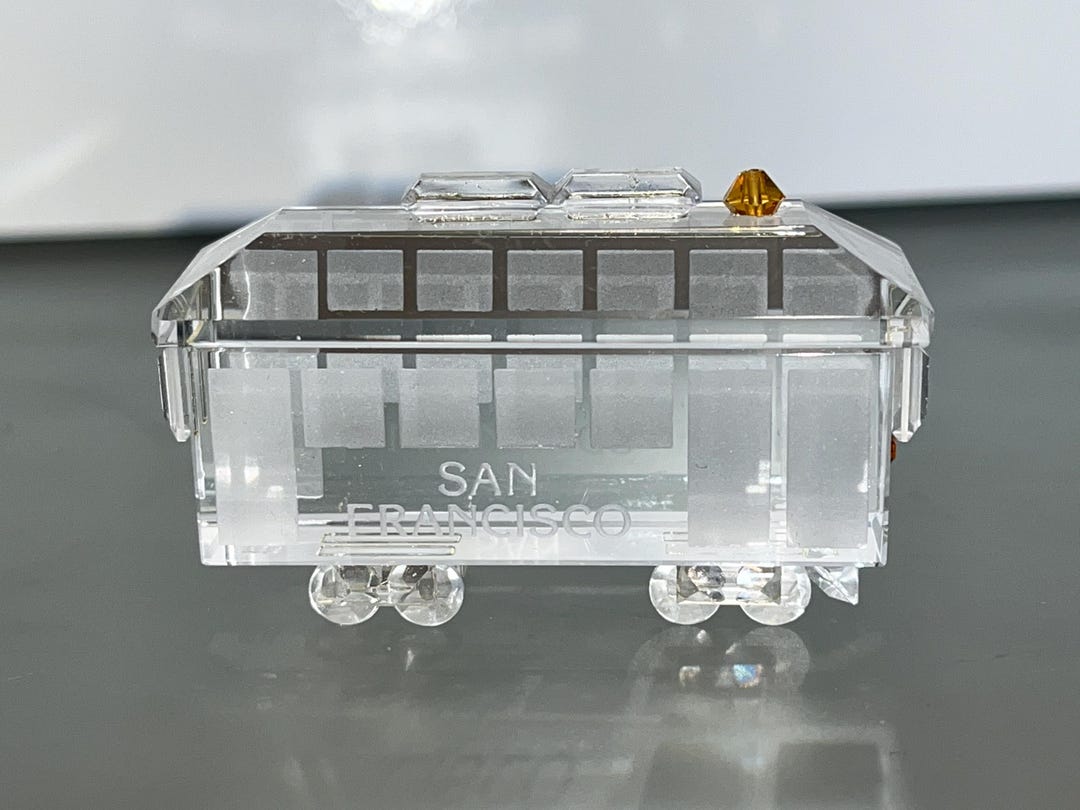 Crystal Train Engine, Iris Arc Crystal Train, Swarovski San Francisco ...