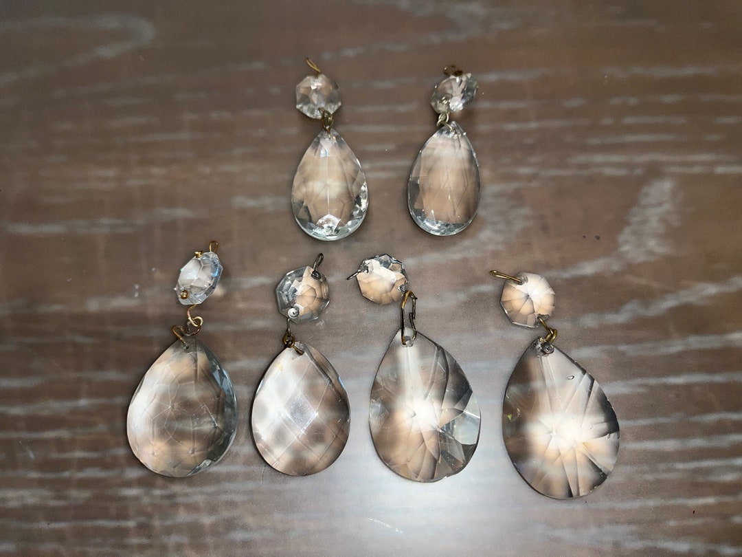 6 Teardrop Prisms Sets, 2 1/2" Teardrop Prism Sets, 2 1/4" Teardrop ...