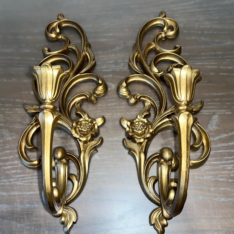 Syroco Sconces - Etsy