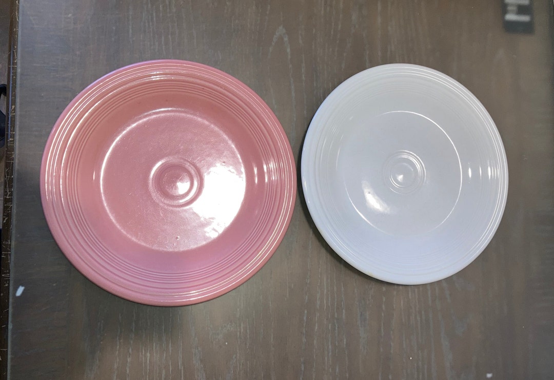 2 Fiesta Dinner Plates, Fiesta Pottery, Fiesta Plates, Fiesta by Homer ...