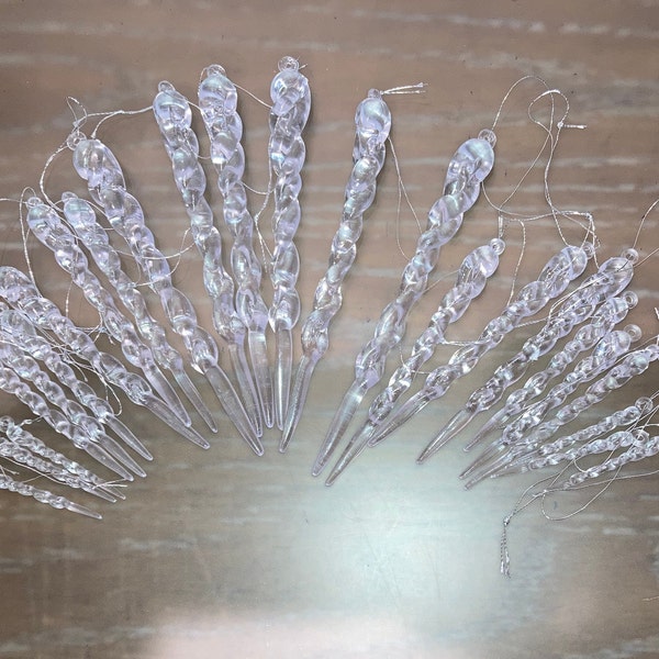 Plastic Icicle - Etsy