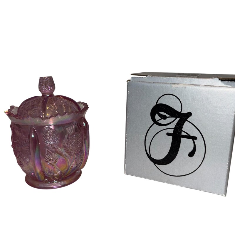 Fenton Glass Box With Lid - Etsy