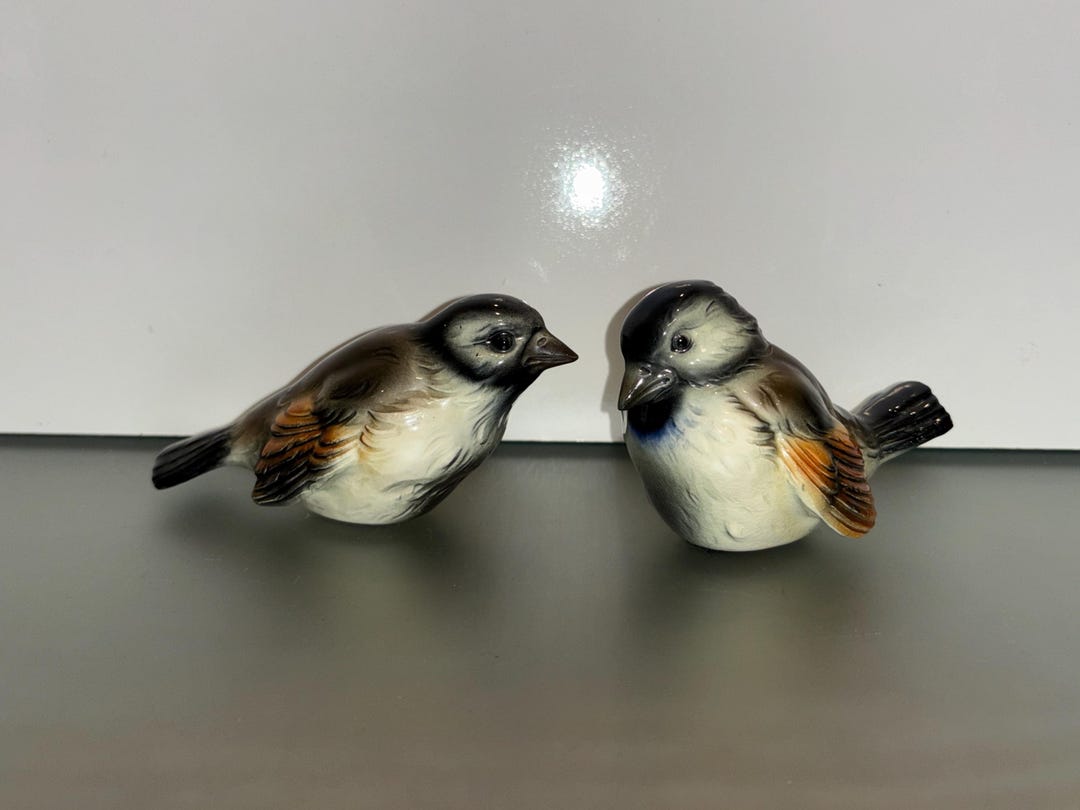 Pair of Vintage Goebel German Porcelain Bird, Goebel CV74 & Goebel CV75 ...