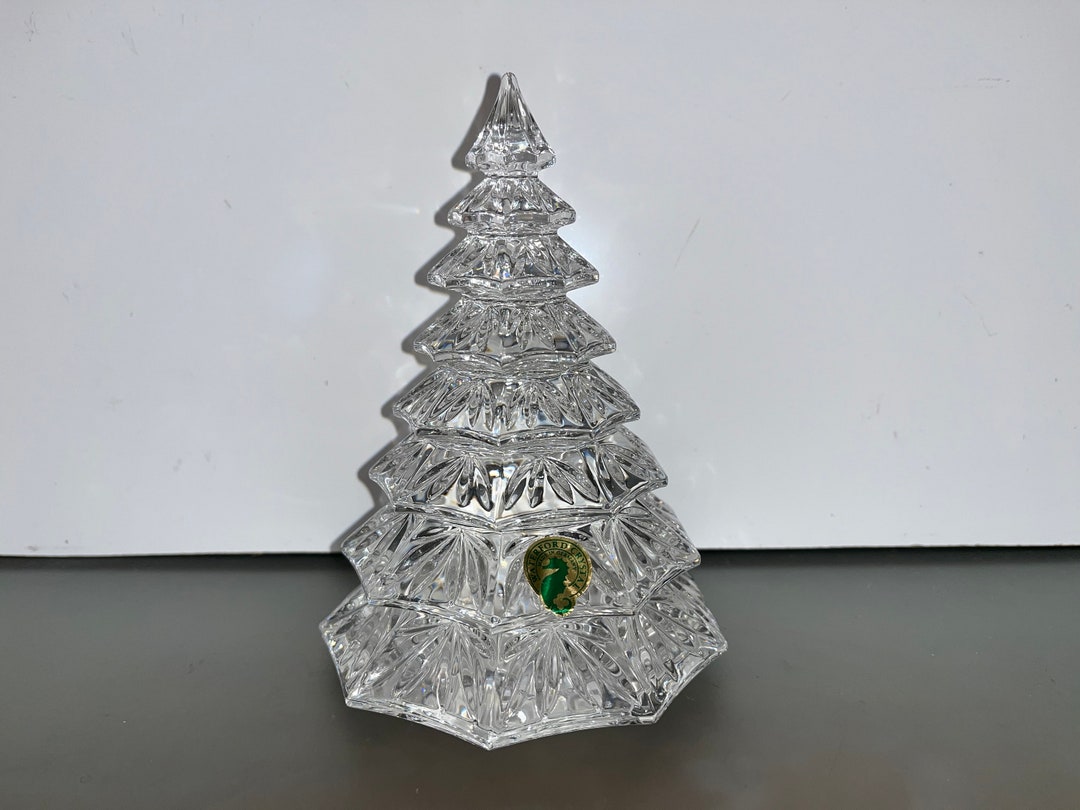 Waterford Crystal Large Christmas Tree, Waterford 6 1/2 Christmas Tree ...