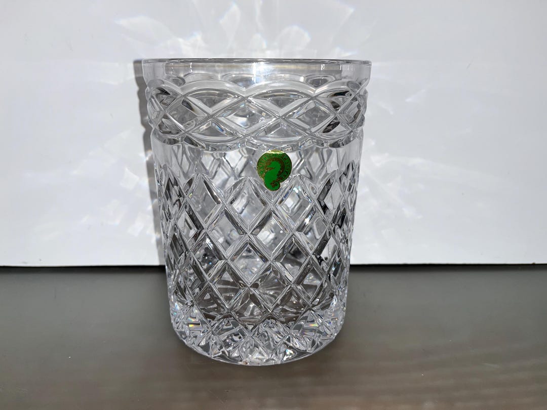 Waterford Celtic 6 1/2" Wine Cooler, Waterford Celtic Ice Bucket, Waterford Diamond Celtic Vase ...