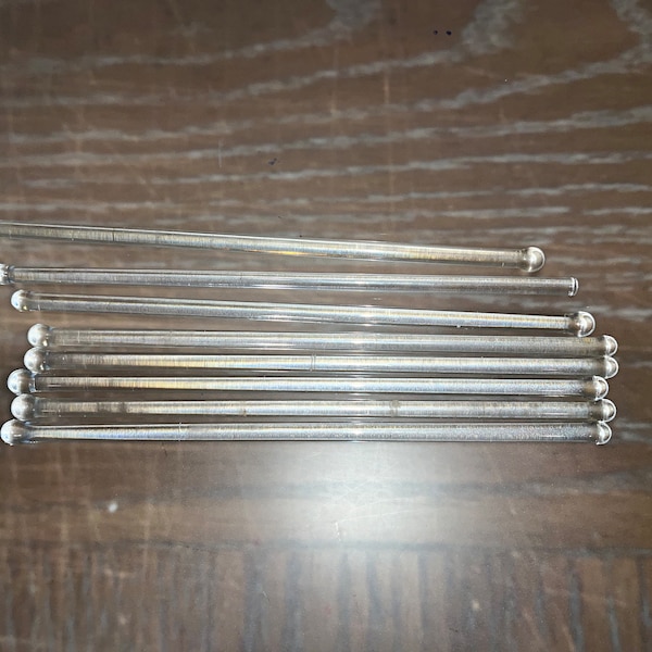Glass Stir Sticks - Etsy